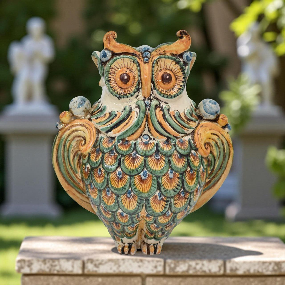 Gufi in Ceramica di Caltagirone | Simboli di Saggezza